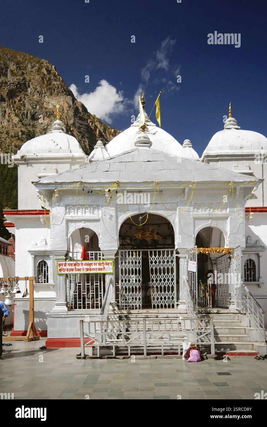 Gangotri temple, Uttaranchal Uttarakhand, Himalaya, India, Asia Stock ...