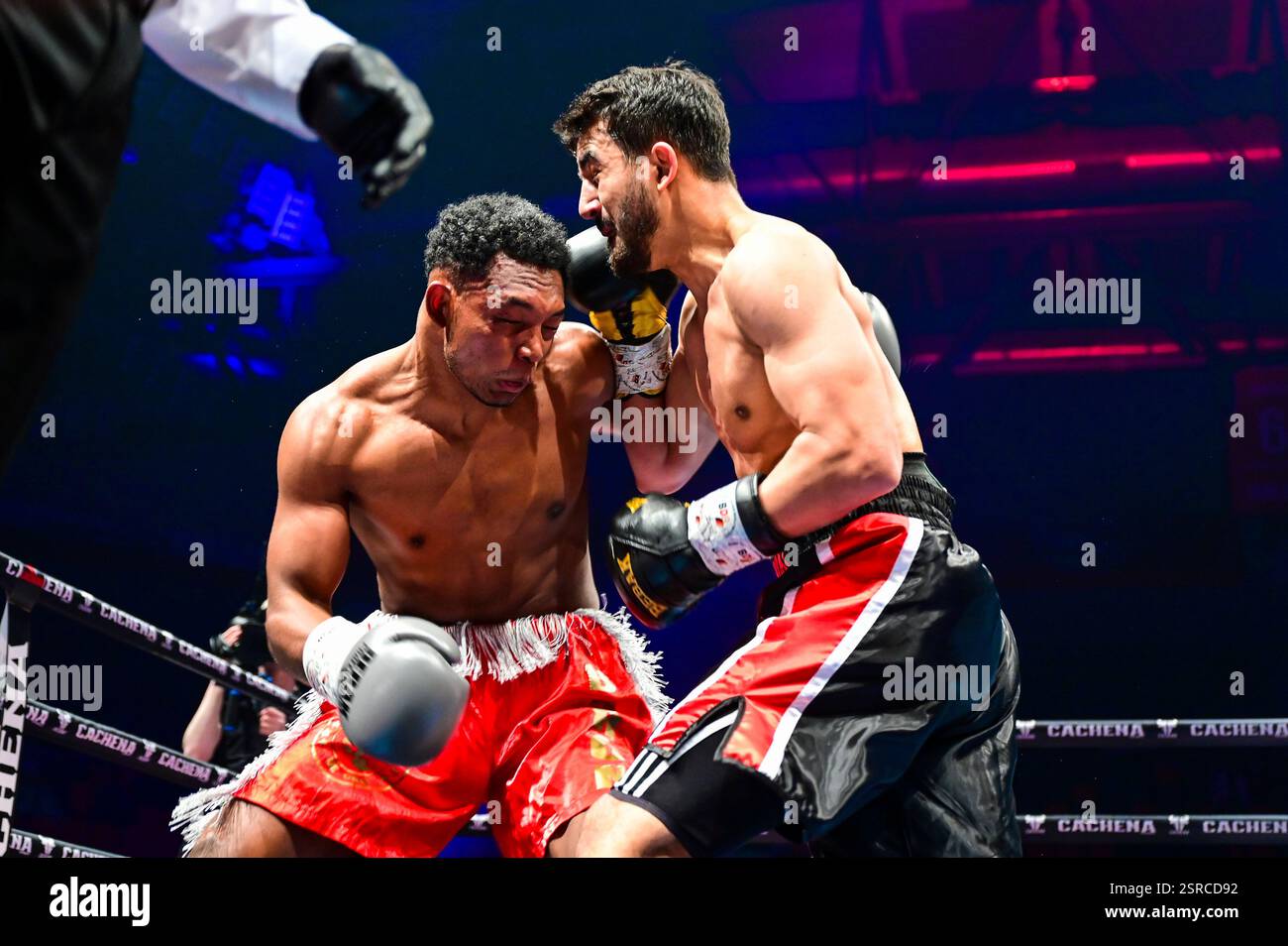 GER, Neu-Ulm, AGON x Sturm Boxing Fight Night am 15. Februar 2025 in ...
