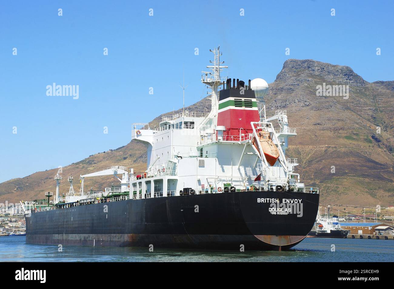 Oil Tanker Cape town City South Africa Stock Photo - Alamy