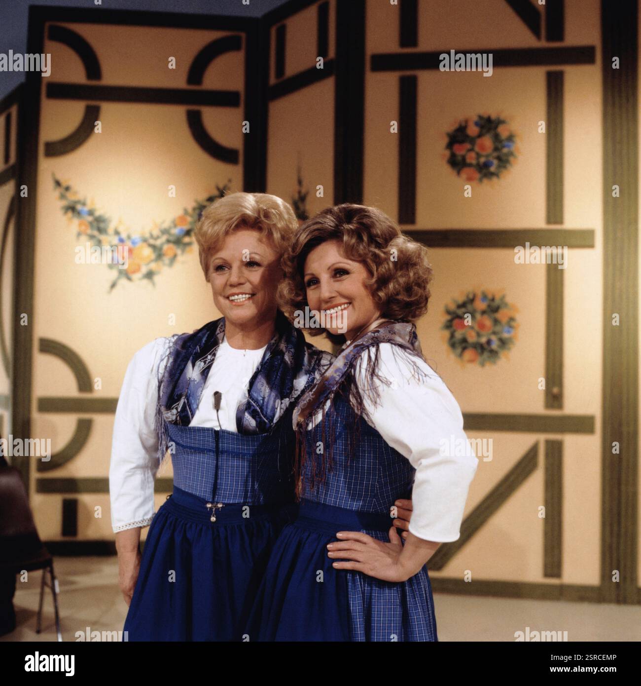 Super-Hitparade der Volksmusik, ZDF Volksmusik-Sendung, 1985, Auftritt ...