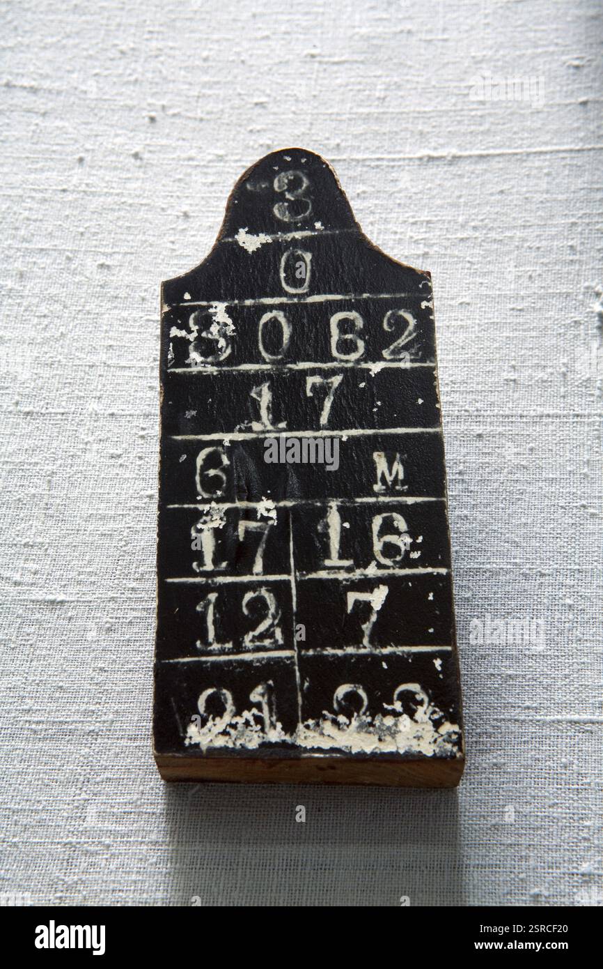Wooden Jail ticket of Jawaharlal Nehru, Uttar Pradesh, India, Asia ...