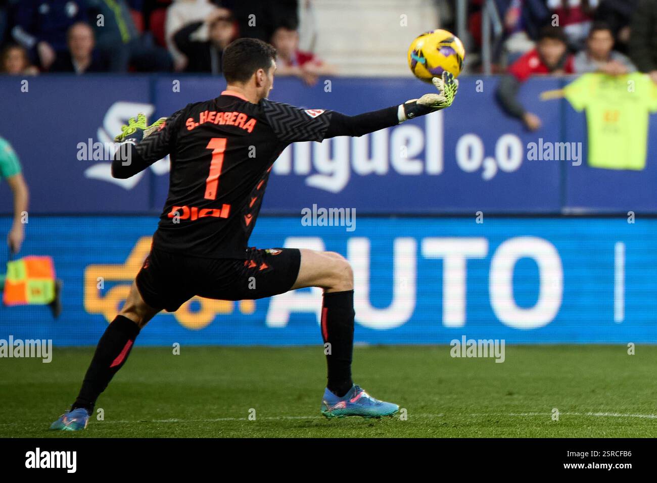 Pamplona, Spain. 15th Jan, 2025. Sports. Football/Soccer.Sergio Herrera ...
