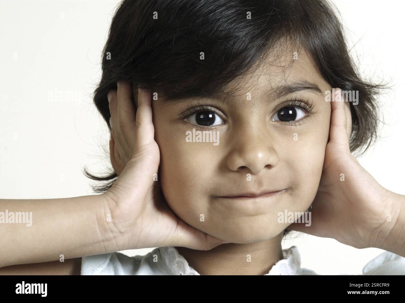 Baby Thinking MR#736L Stock Photo - Alamy