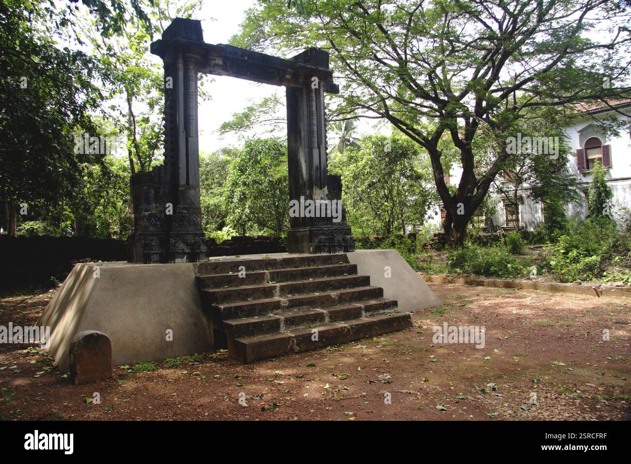 Gate of palace adil shah in, Old Goa, India, Asia Stock Photo - Alamy