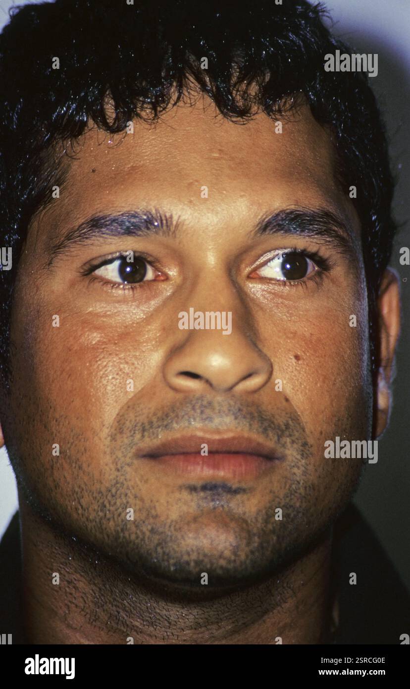 Portrait of Sachin Tendulkar MODEL RELEASED NOT AVAILABLE Stock Photo ...
