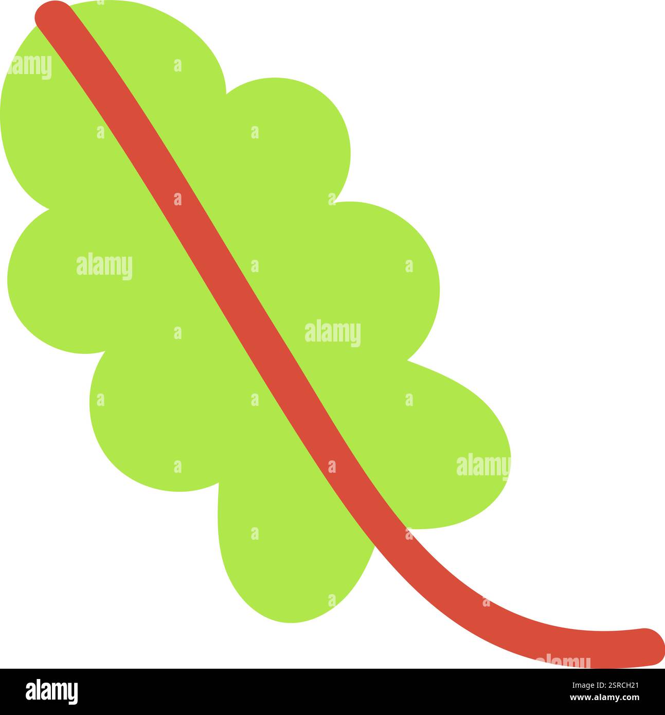 Crossed oak Stock Vector Images - Alamy