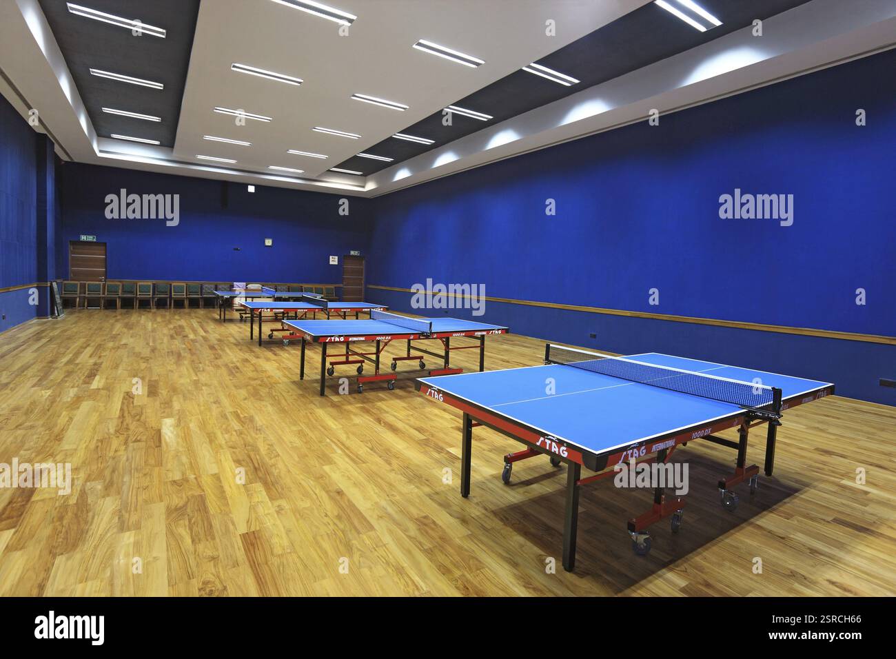 Table tennis hall of national sports club, Worli, Bombay Mumbai ...