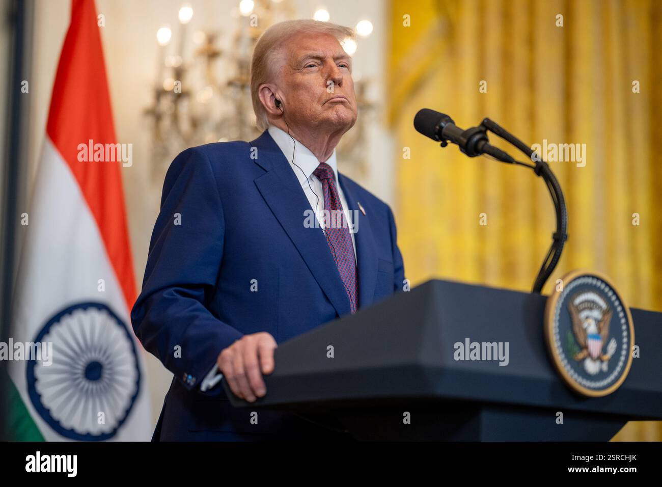 Washington, District of Columbia, USA. 13th Feb, 2025. President Donald ...