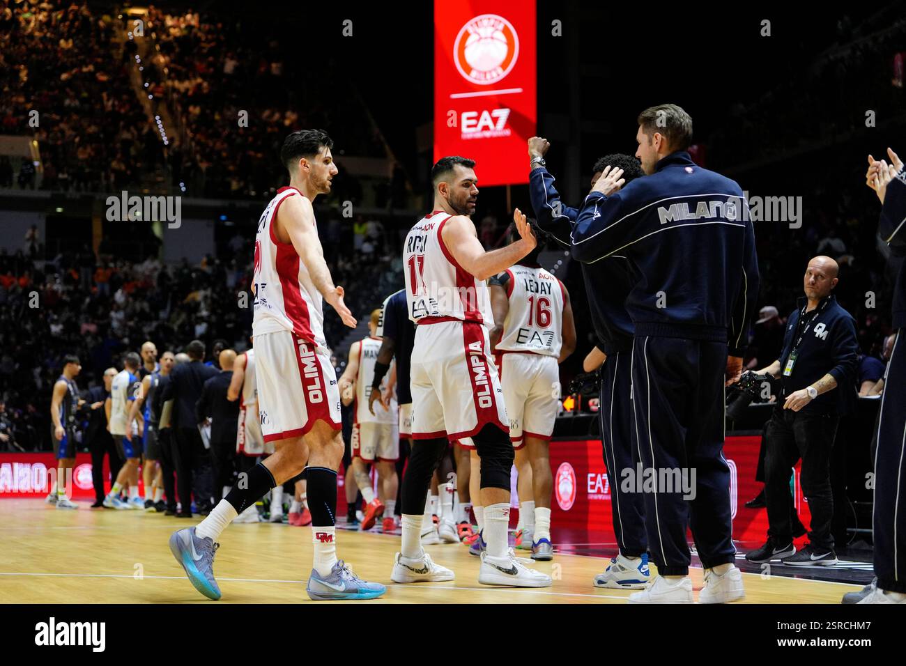 Torino, Italia. 15th Feb, 2025. EA7 Emporio Armani Olimpia Milano ...