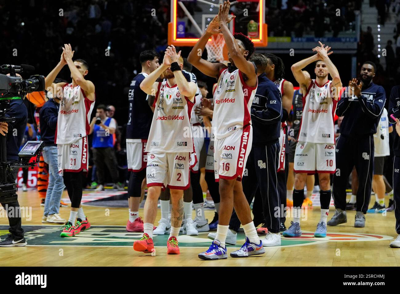 Torino, Italia. 15th Feb, 2025. EA7 Emporio Armani Olimpia Milano ...