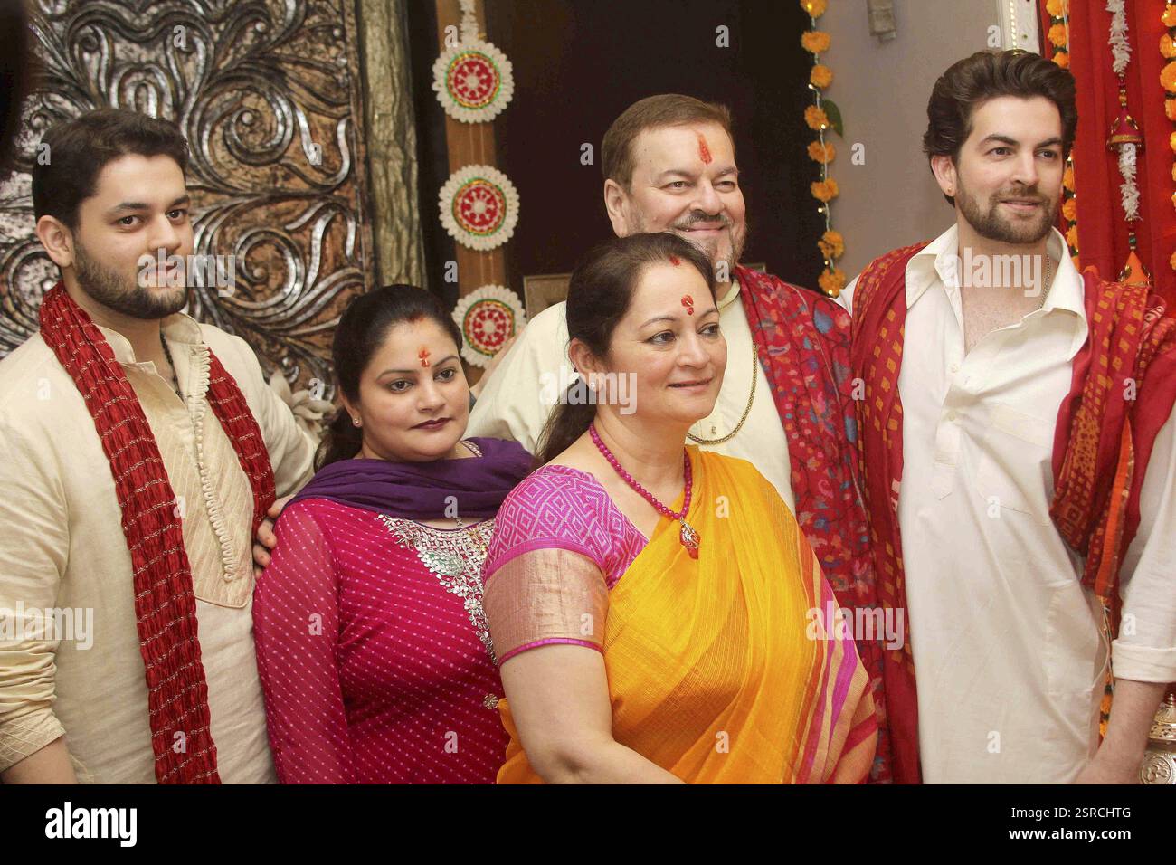 Bollywood actor Neil Nitin Mukesh Nitin Mukesh Nishi Mukesh Neha Mukesh ...