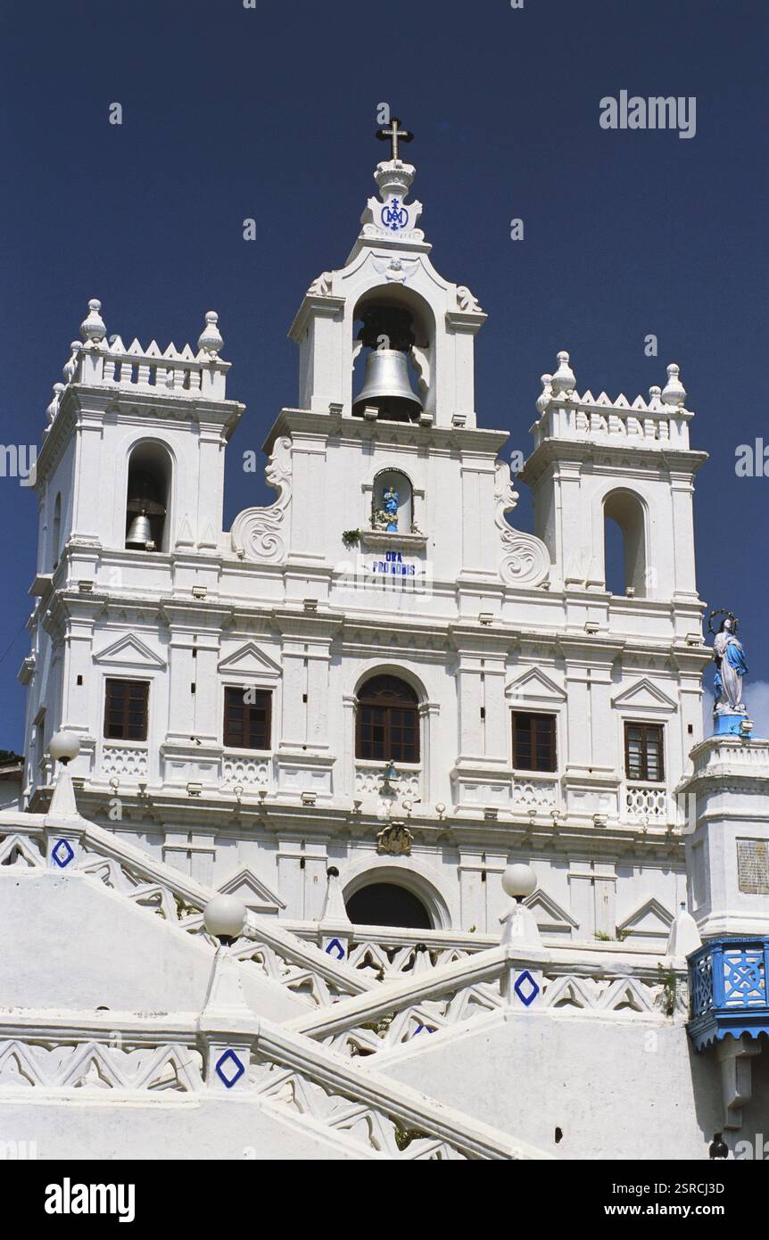 Panjim basilica immaculate conception, Panaji Panjim, Goa, India, Asia ...