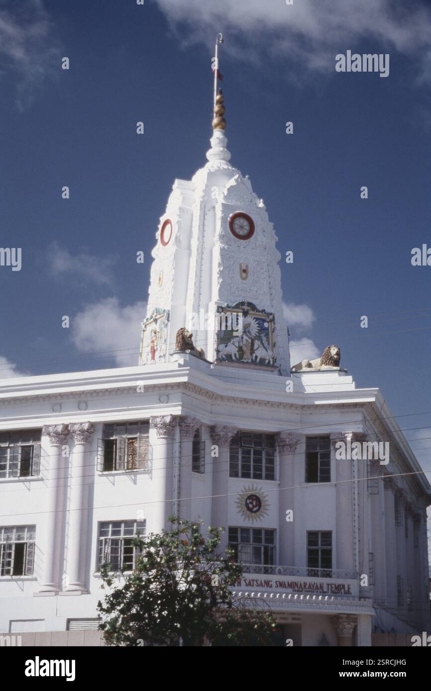 Krishna Temple, Mombasa, Kenya, Africa Stock Photo - Alamy
