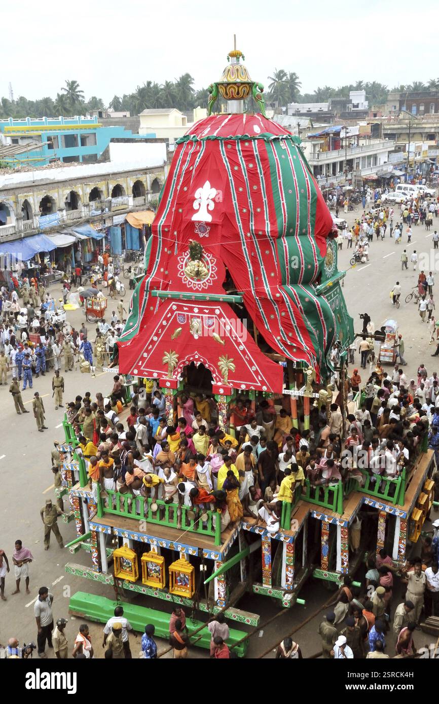 Rath yatra at puri orissa India Stock Photo - Alamy