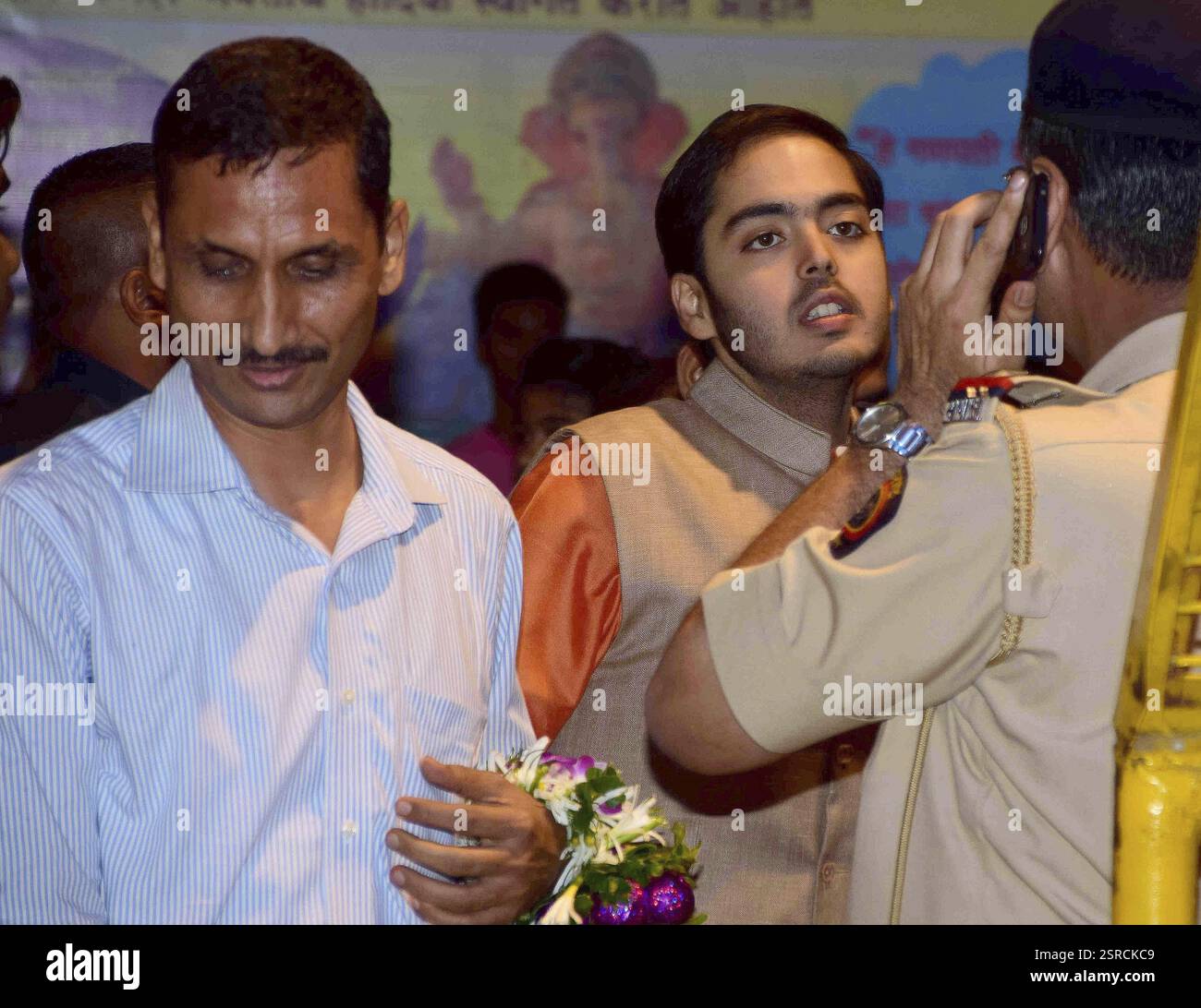 Anant Ambani son Mukesh Ambani Chairman Reliance Industries Limited ...