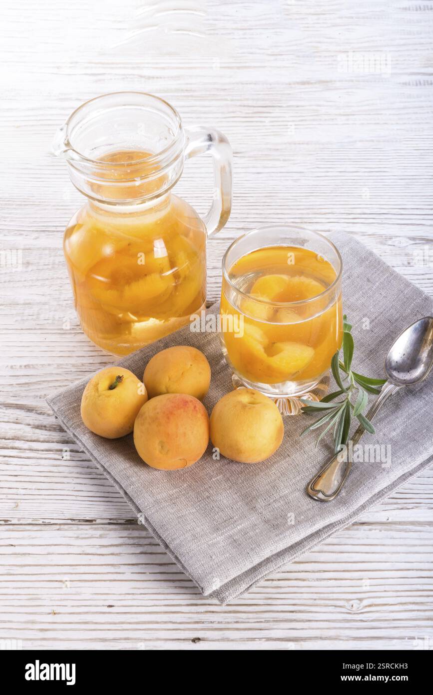 Kompot - Fruit cocktail Stock Photo - Alamy