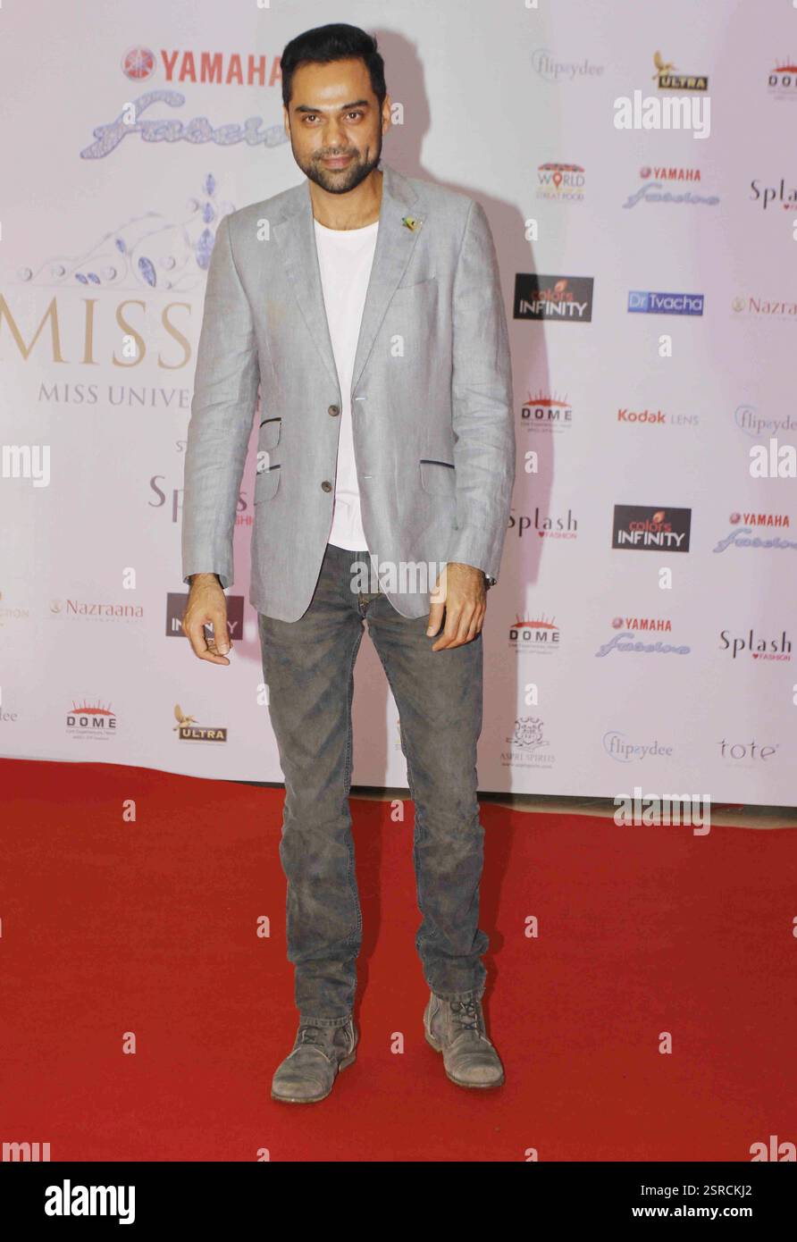 Bollywood actor Abhay Deol during the grand finale of Yamaha Fascino ...