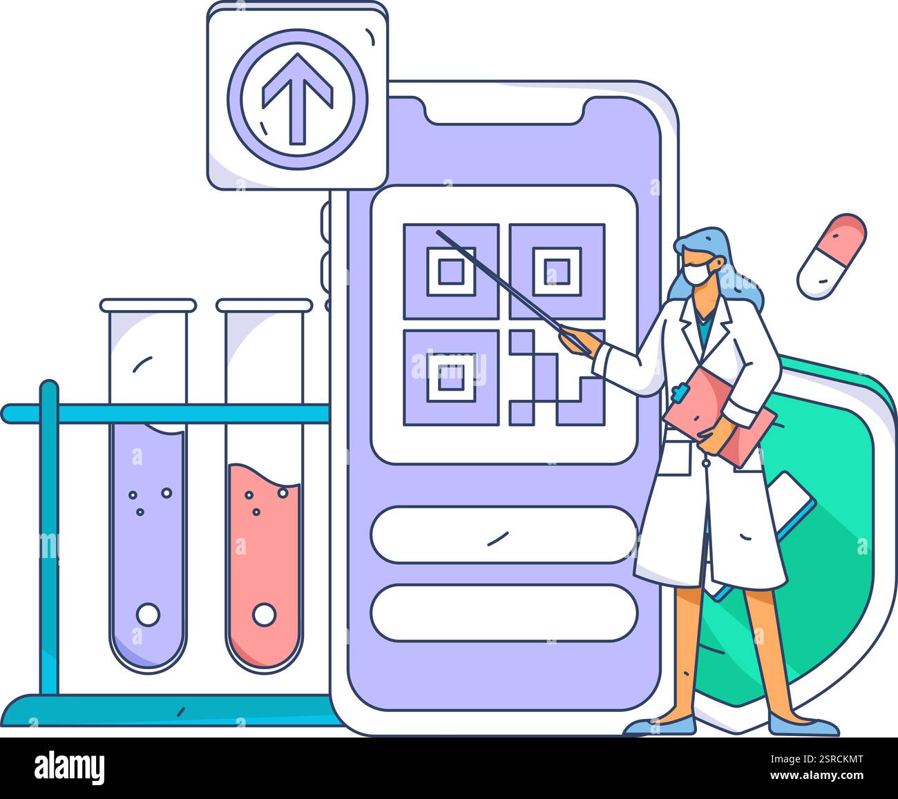 Medical characters fighting the epidemic flat vector concept operation ...