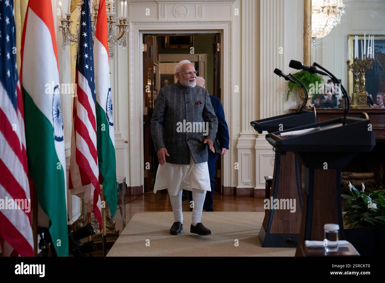 Washington, United States. 13 February, 2025. Indian Prime Minister ...