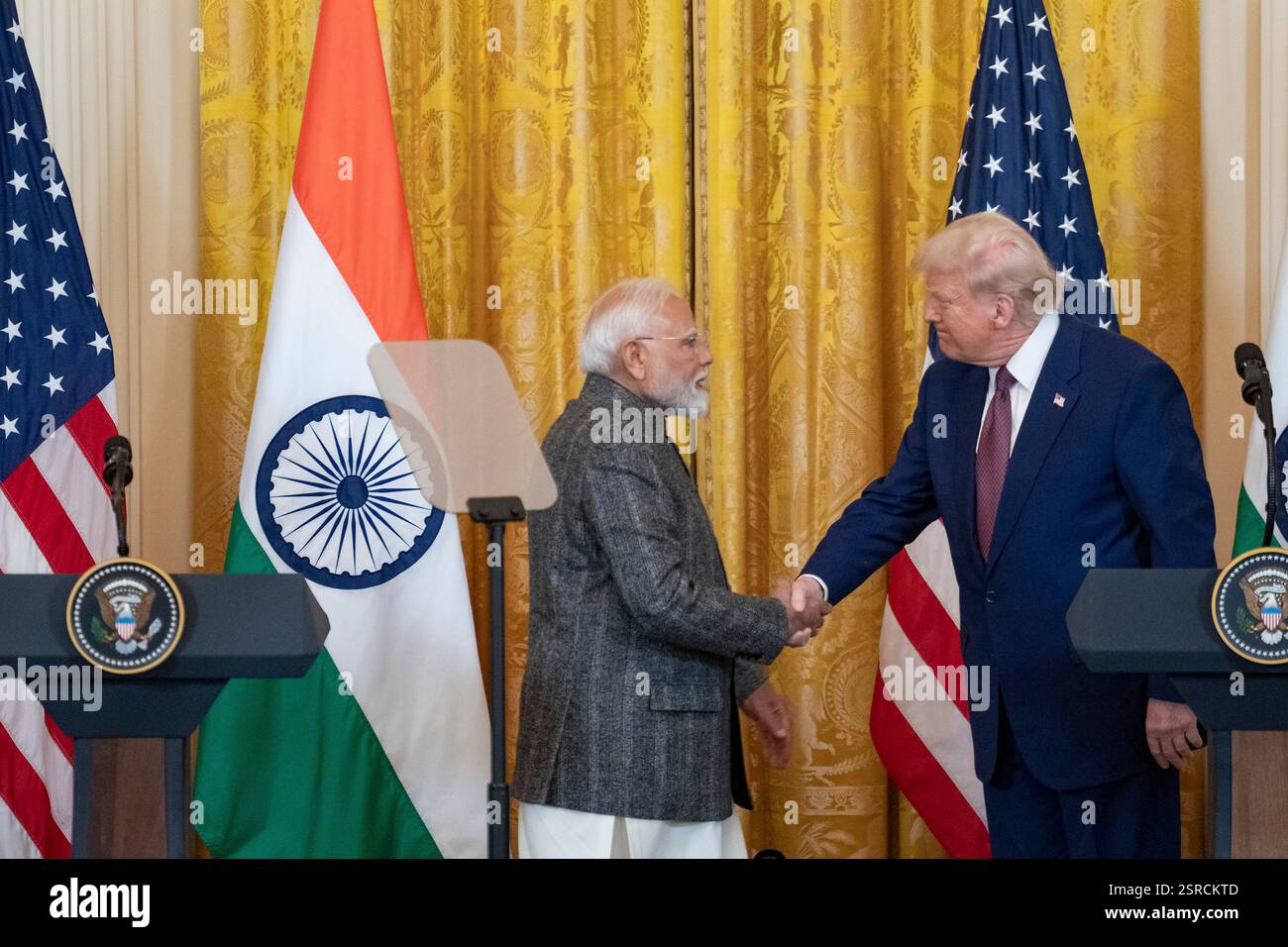 Washington, United States. 13 February, 2025. Indian Prime Minister ...