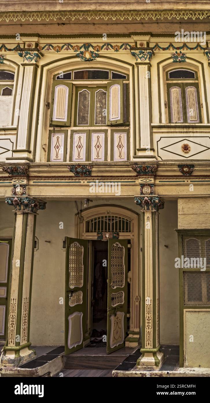 Old house of karmkand pandit, sidhpur, patan, gujarat, india, asia ...