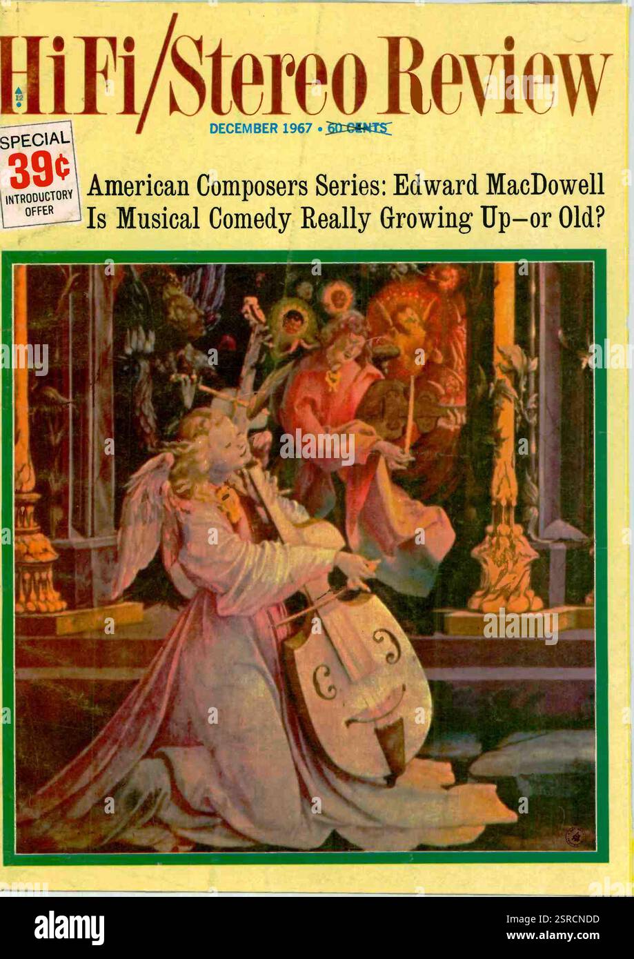 1967 US HIFI/ Stereo review magazine cover Stock Photo - Alamy