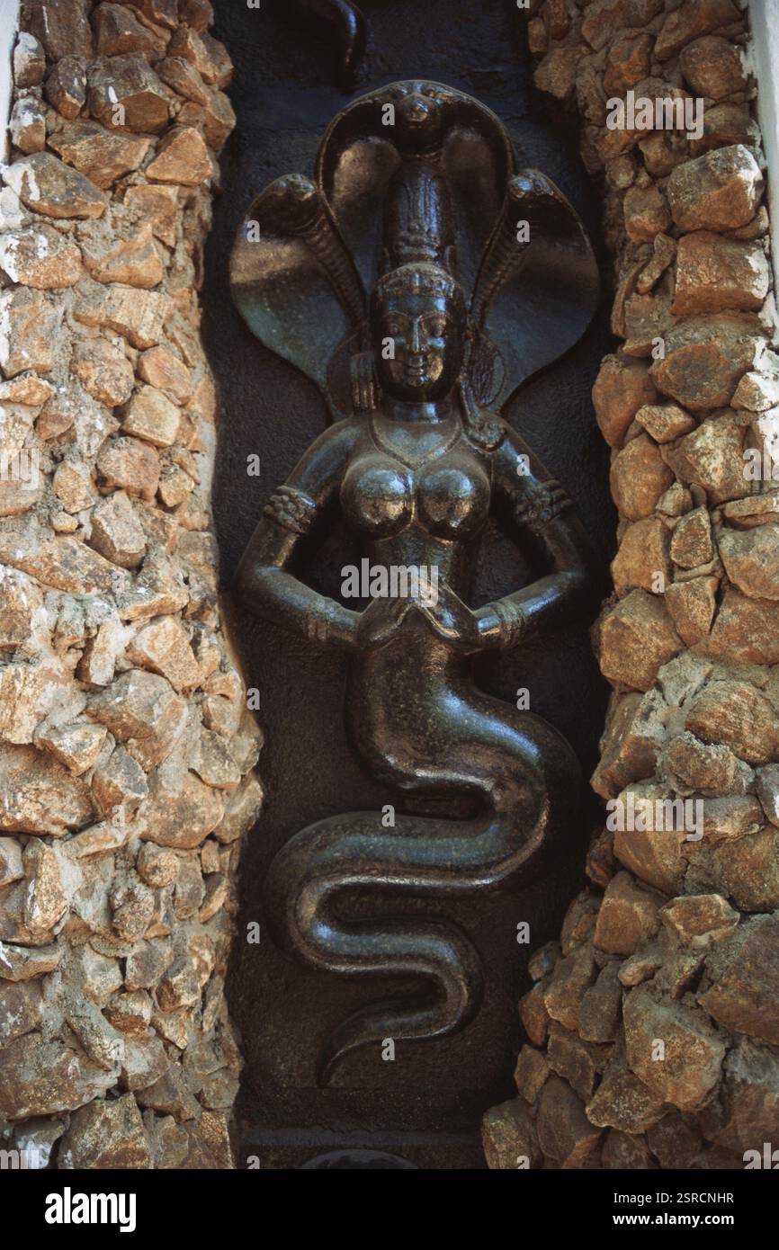 Snake goddess in Snake Park, Madras Chennai, Tamil Nadu, India, Asia ...