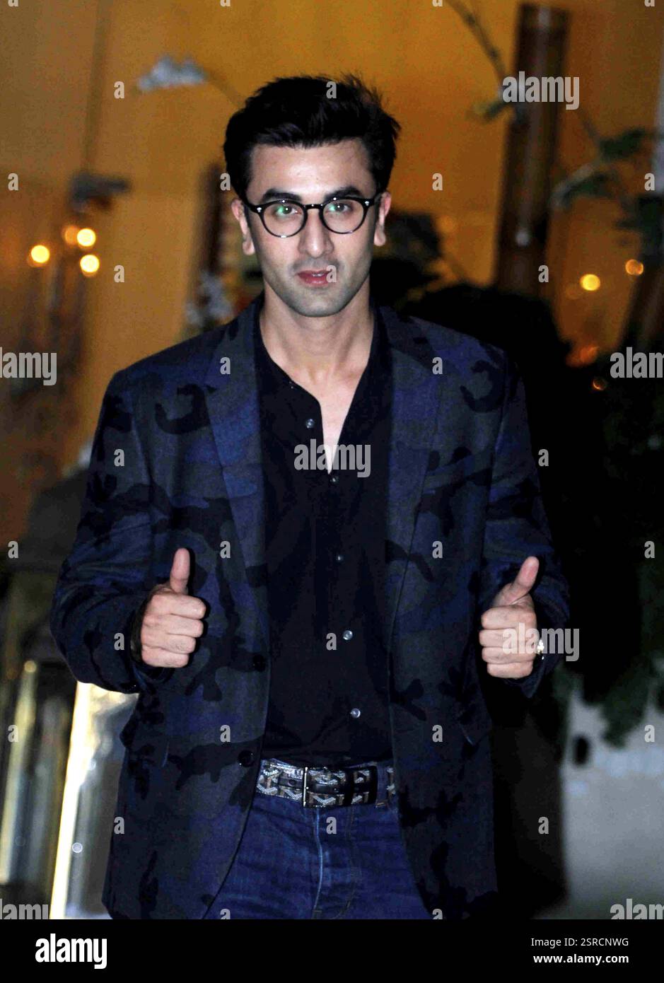 Bollywood actor Ranbir Kapoor arrives at industrialist Mukesh Ambani's ...
