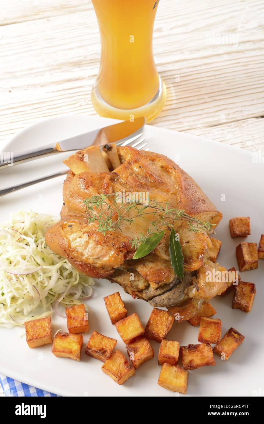 Pickled ham hock Stock Photo - Alamy