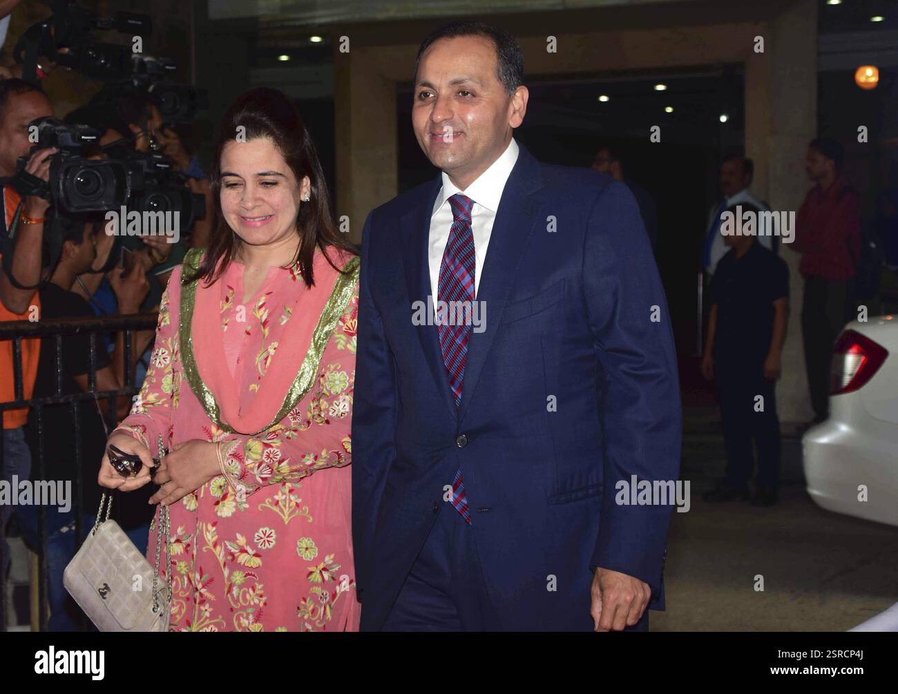 Reliance Industries Limited Executive Director Nikhil Meswani arrives ...