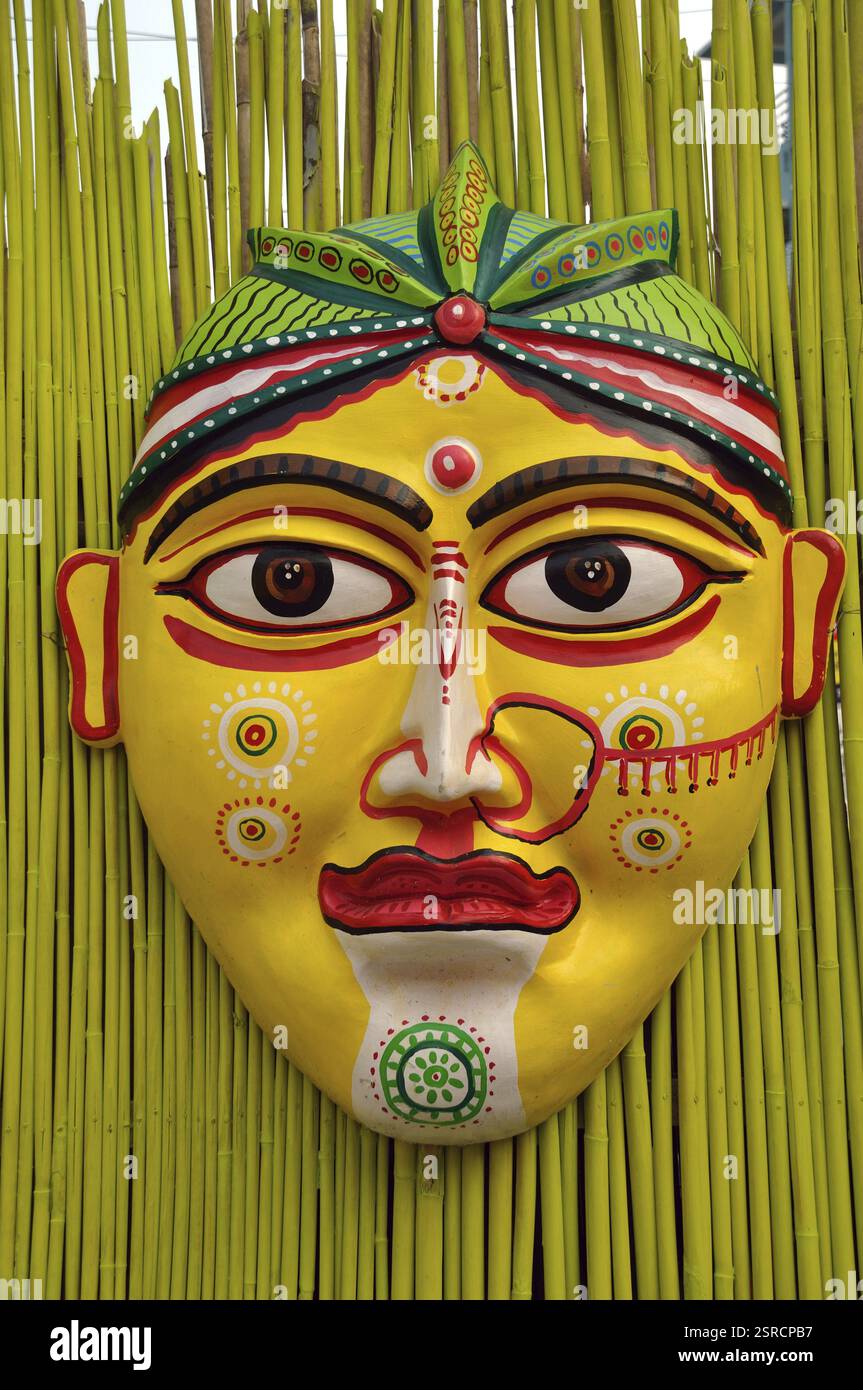 Mask, kolkata, west bengal, india, asia Stock Photo - Alamy