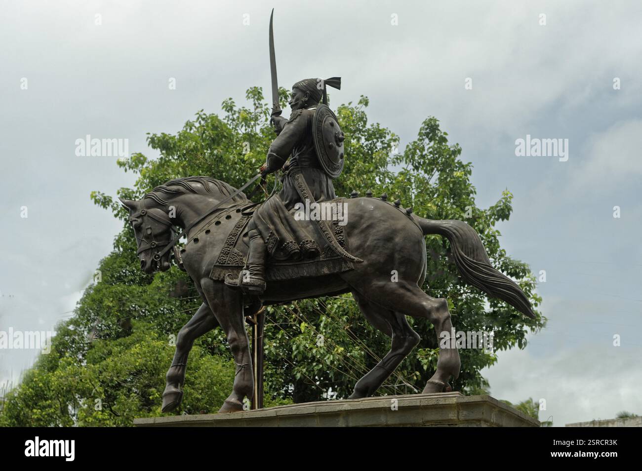 Statue of chatrapati shivaji maharaj at alibag, Maharashtra, India ...