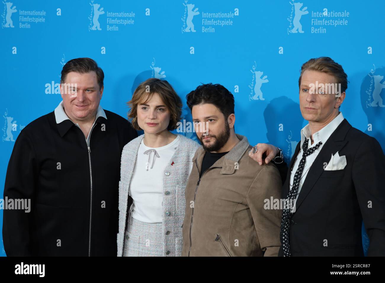 Berlin, Germany, 15th February 2025, Michael Chernus, Mala Emde, John ...