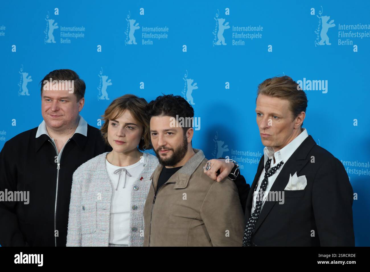 Berlin, Germany, 15th February 2025, Michael Chernus, Mala Emde, John ...