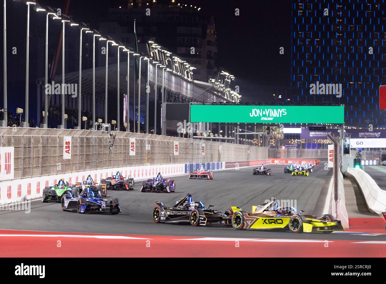 during the Jeddah City ePrix, 3rd and 4th round of the 2024-25 ABB FIA ...