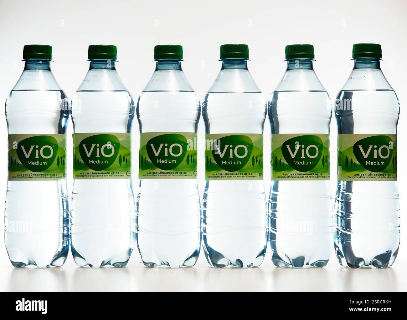 Germany - February 15, 2024: In this photo illustration, Bottles of ...