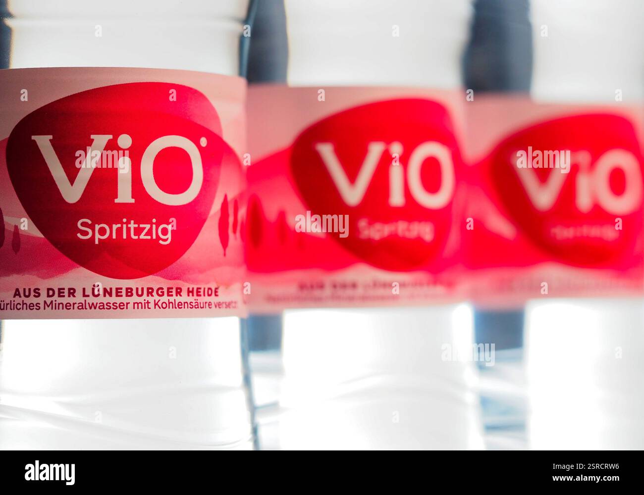 Germany - February 15, 2024: In this photo illustration, Bottles of ...