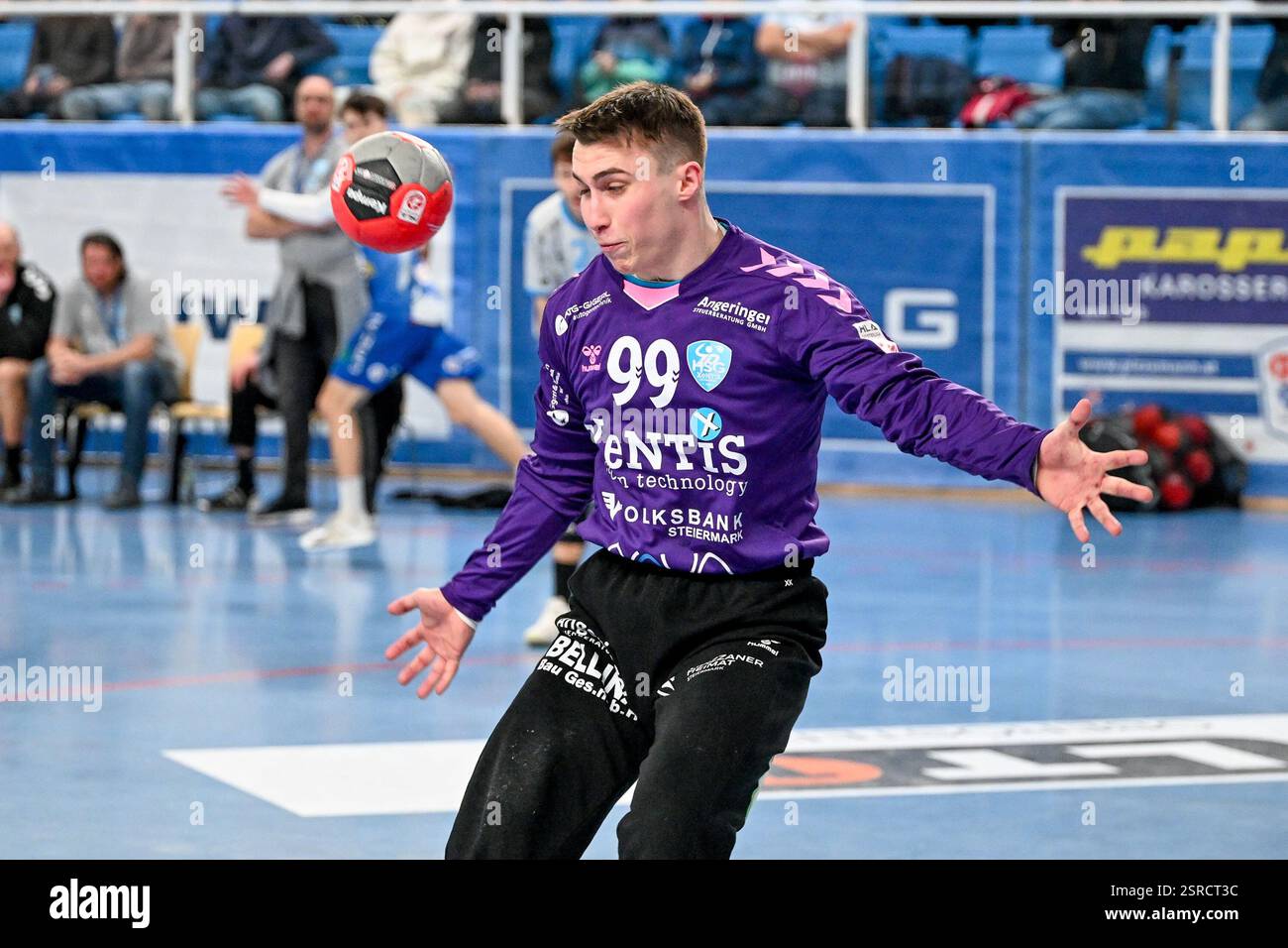 Linz, Austria. 15th Feb, 2025. LINZ, AUSTRIA -FEBRUARY 15: Denis ...