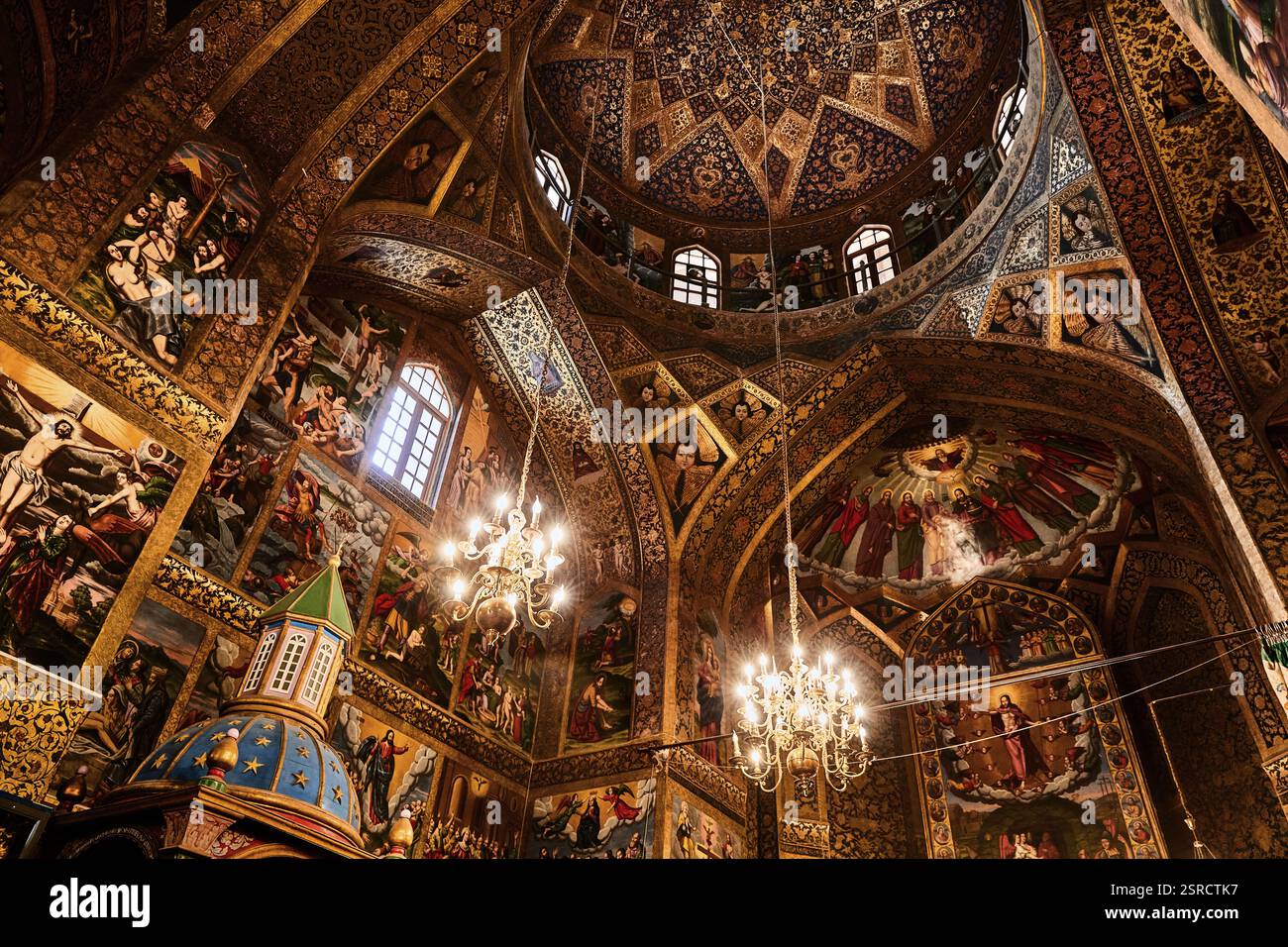 Vank cathedral in Isfahan city, Iran Stock Photo - Alamy