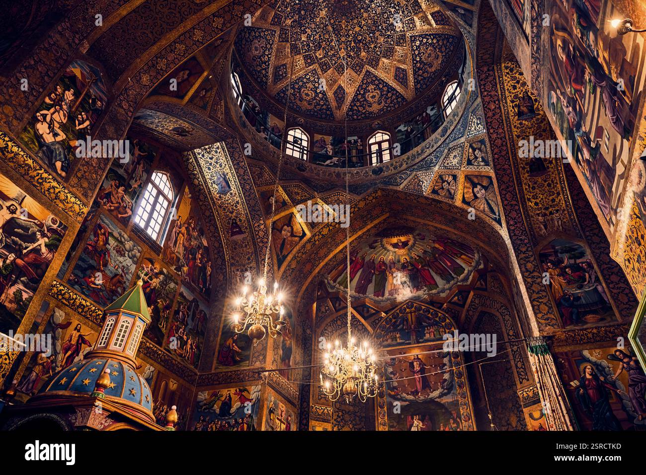 Vank cathedral in Isfahan city, Iran Stock Photo - Alamy
