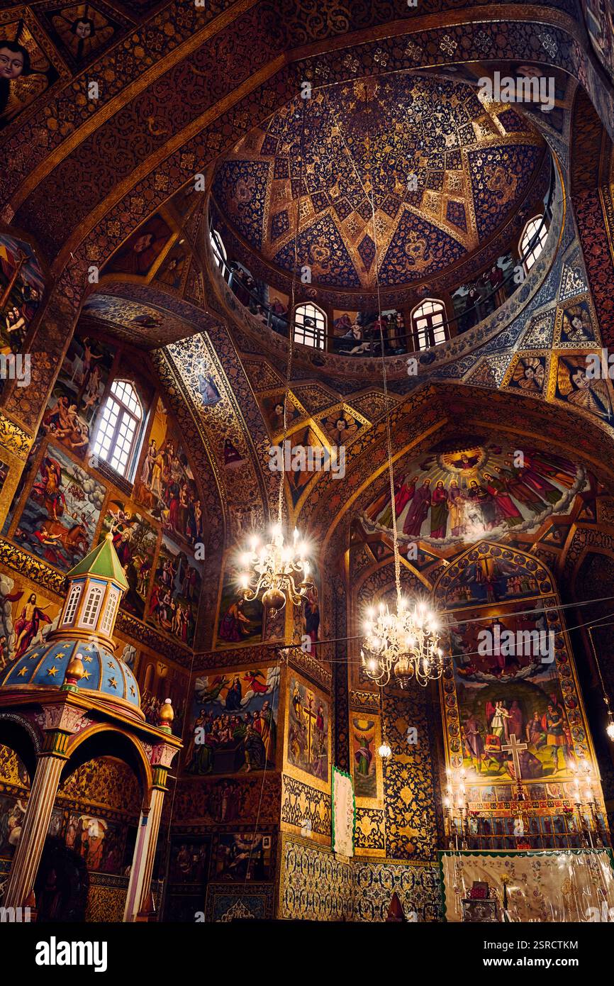 Vank cathedral in Isfahan city, Iran Stock Photo - Alamy