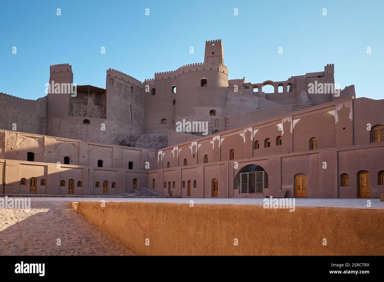 Barracks in Bam citadel, Iran Stock Photo - Alamy