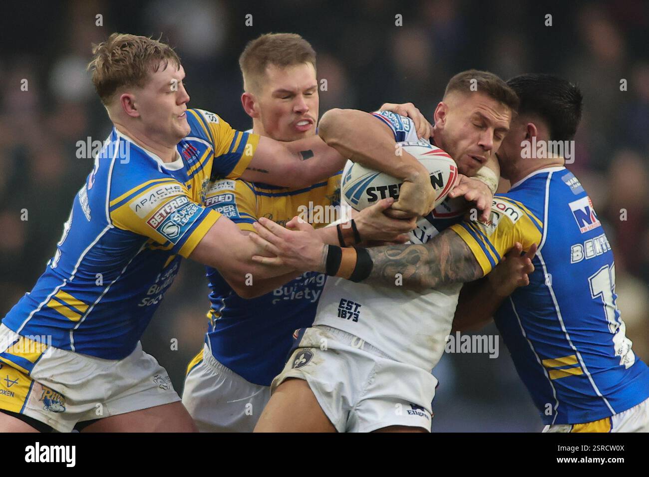 Leeds, UK. 15th Feb, 2025. AMT Headingley Rugby Stadium, Leeds, West ...