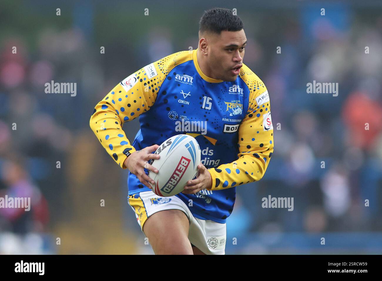 Leeds, UK. 15th Feb, 2025. AMT Headingley Rugby Stadium, Leeds, West ...