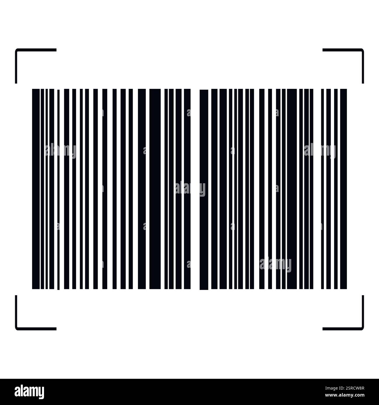 Barcode isolated on white background. Code stripes sticker. Barcode ...
