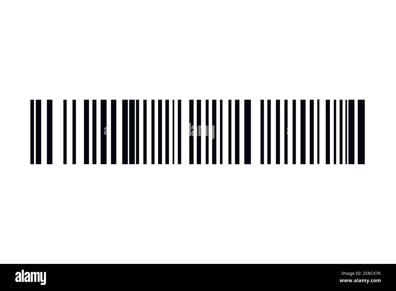 Barcode isolated on white background. Code stripes sticker. Barcode ...