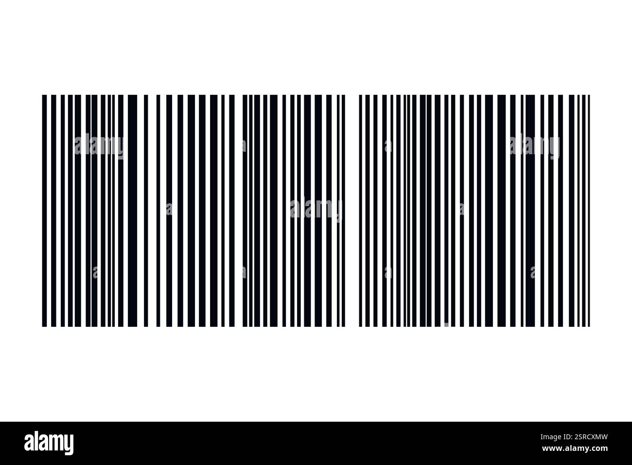 Barcode isolated on white background. Code stripes sticker. Barcode ...