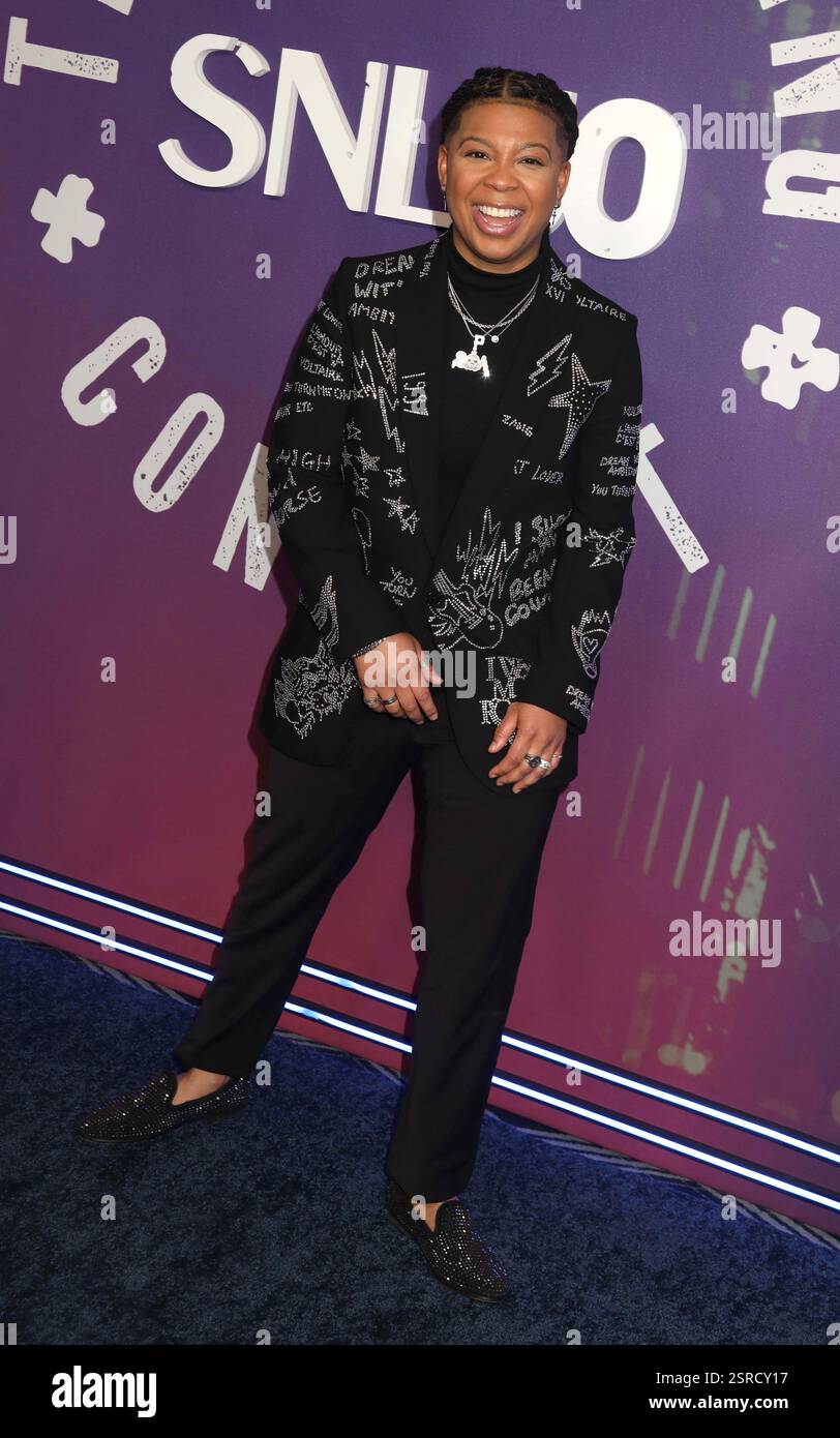 February 15, 2025, New York, New York, USA: Actor PUNKIE JOHNSON seen ...