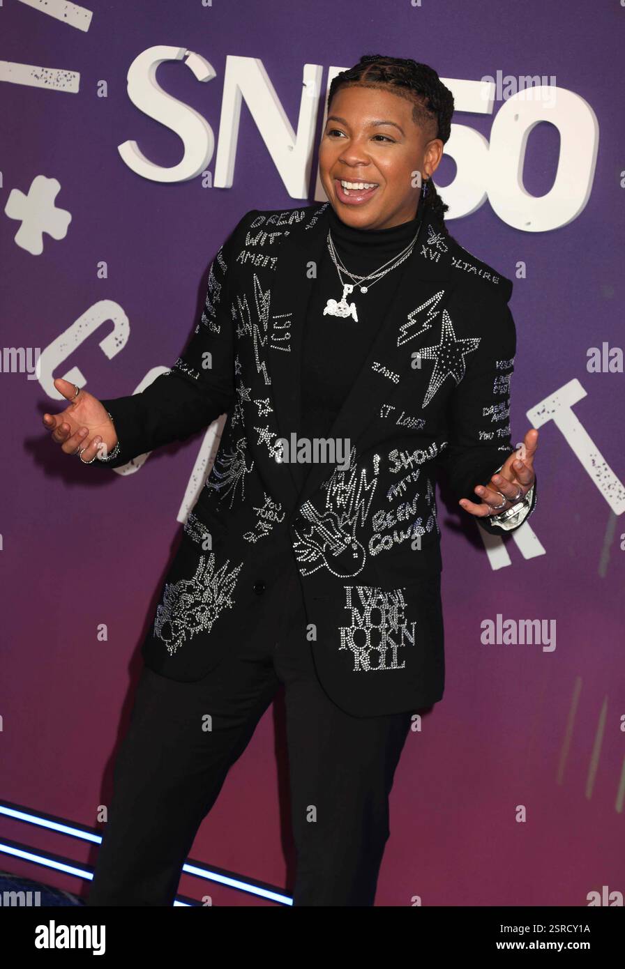 February 15, 2025, New York, New York, USA: Actor PUNKIE JOHNSON seen ...