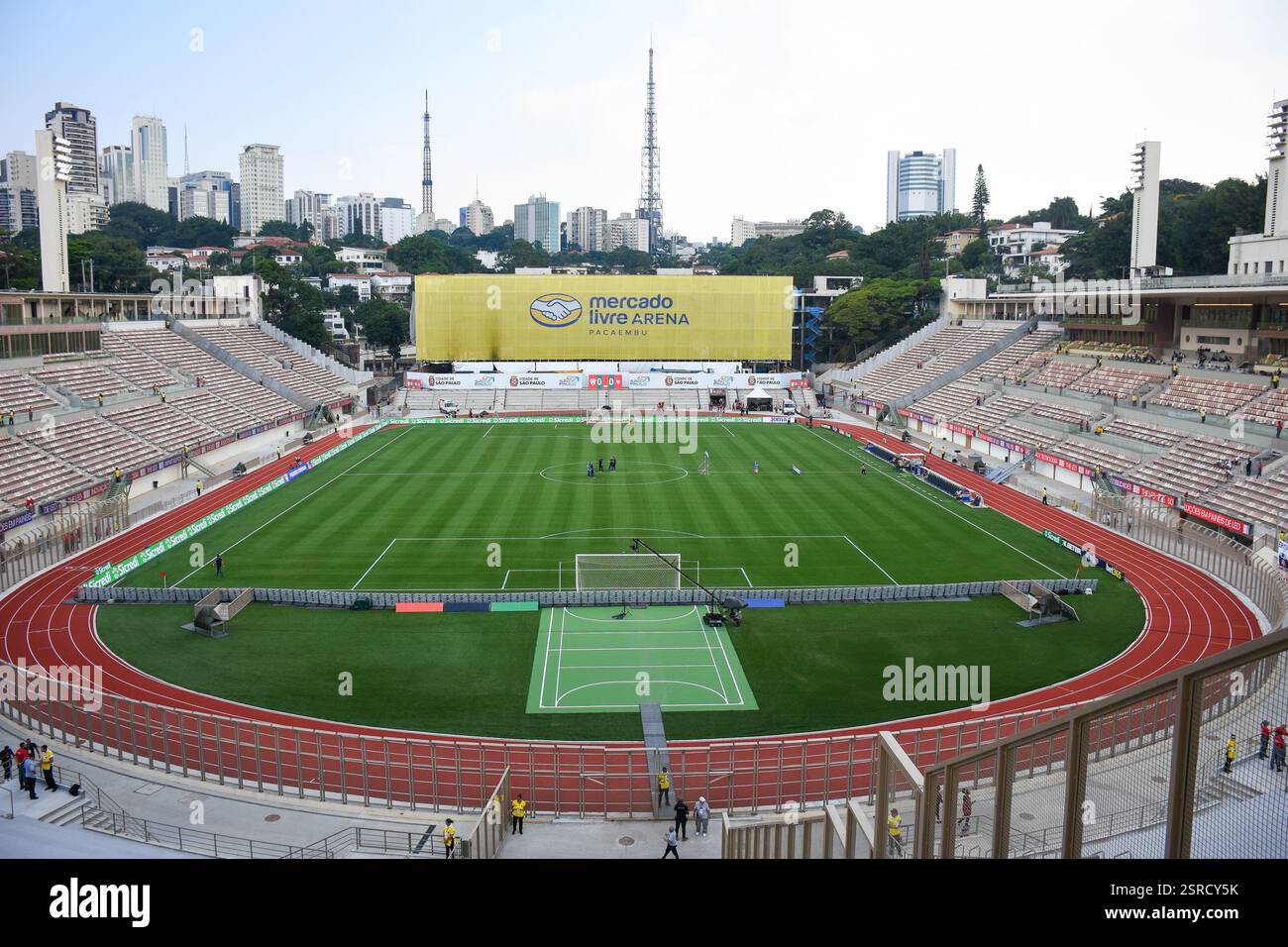 SÃO PAULO, SP - 15.02.2025: PORTUGUESA X CORINTHIANS - Pacaembu Stadium ...